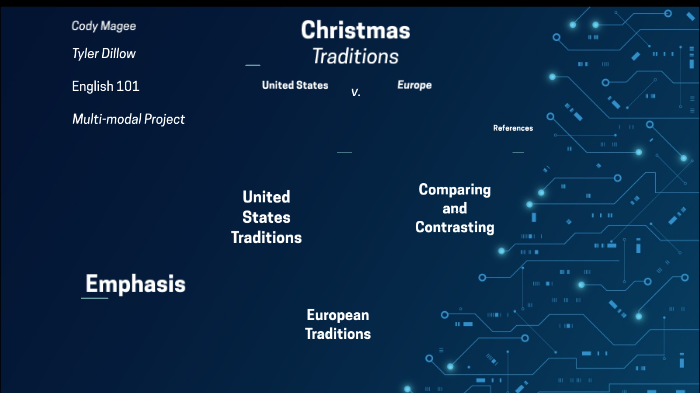 Comparing Christmas Traditions by Cody Magee on Prezi