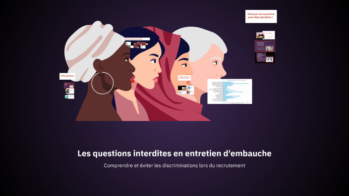 Les questions interdites en entretien d'embauche by Angelo Barluet on Prezi