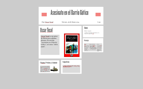 Asesinato en el Barrio Gótico by Collin Auckerman on Prezi