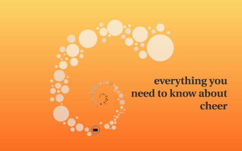 everything you need to know about cheer by on Prezi