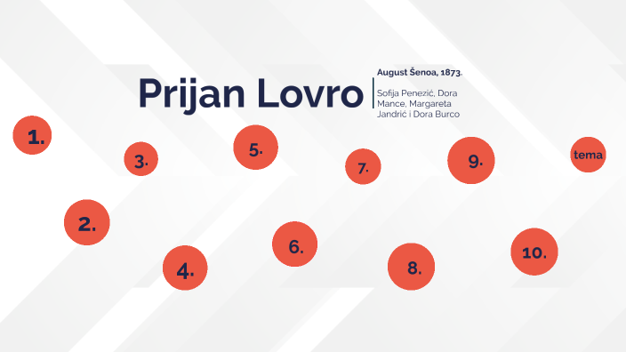 Prijan Lovro by Sofija Penezić on Prezi