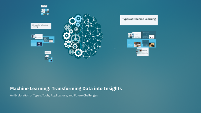 Machine Learning: Transforming Data into Insights by Shreyansh Joshi on ...