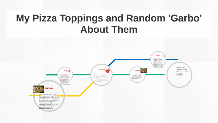 My Pizza Toppings and Random 'Garbo' About Them by Tim Bukowski on Prezi
