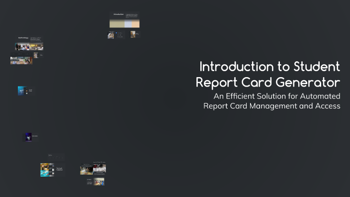 Introduction to Student Report Card Generator by tanmayee sidagam on Prezi