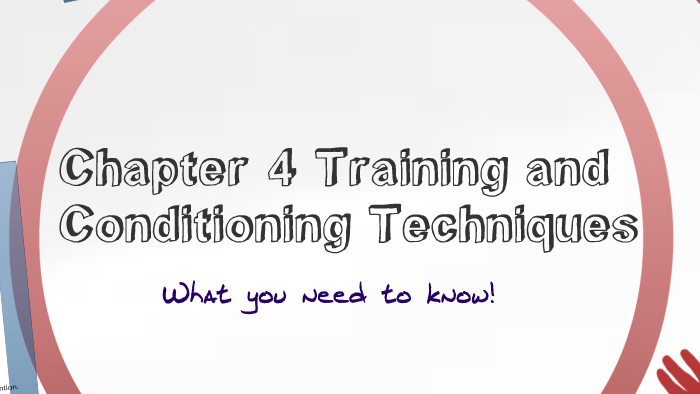 Chapter 4: Preventing Injuries Through Fitness Training by Kembra ...