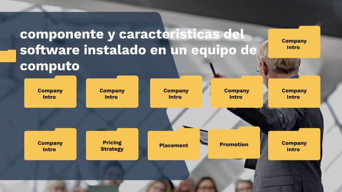 componente y caracteristicas del software instalado en un equipo de ...