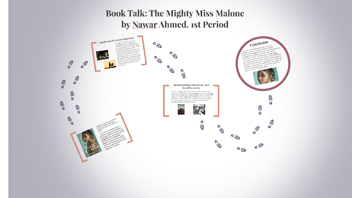 Book Talk: The Mighty Miss Malone by Nawar Ahmed on Prezi