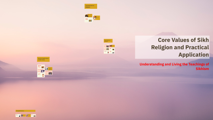 Core Values of Sikh Religion and Practical Application by Jodh Singh on ...