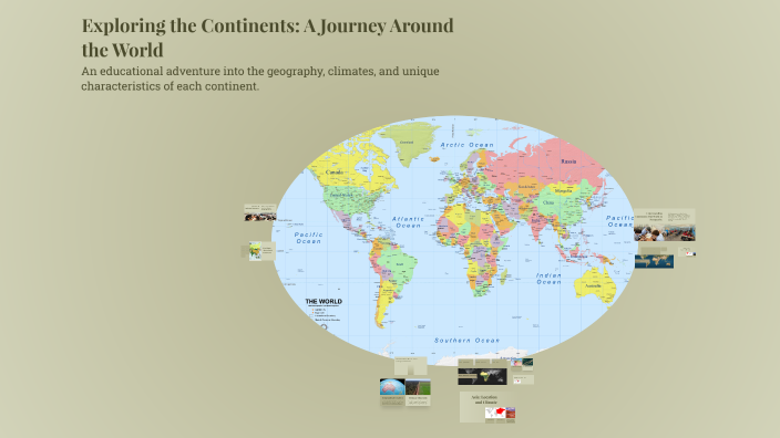 Exploring the Continents: A Journey Around the World by Steph Bellette ...