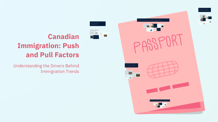 Canadian Immigration: Push and Pull Factors by Cristiane Moreira ...