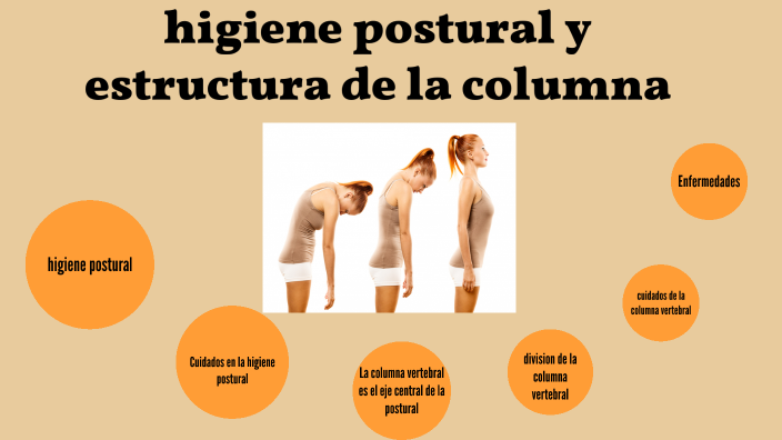 higiene postural y estructura de la columna by Daniela Andrea Cuellar ...