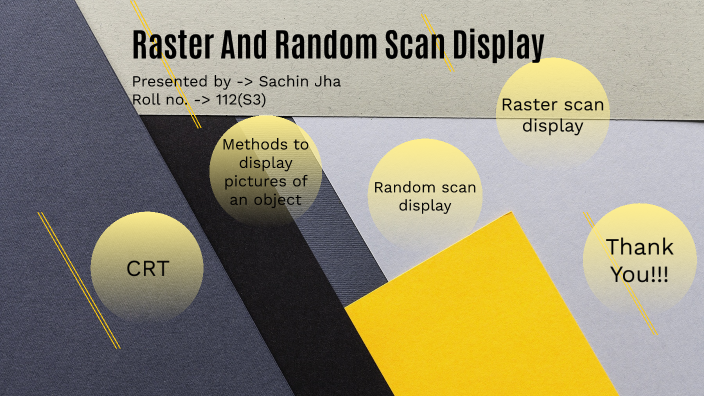 Raster And Random Scan CRT Display by JAPKIRAt sINGH on Prezi