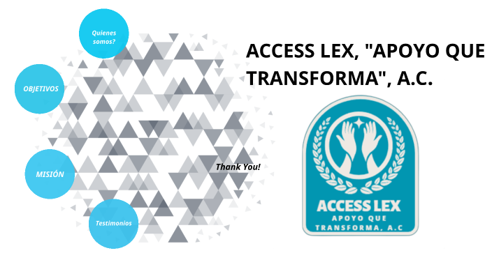 ACCESS LEX, APOYO QUE TRANSFORMA.A.C by cinthia horta on Prezi