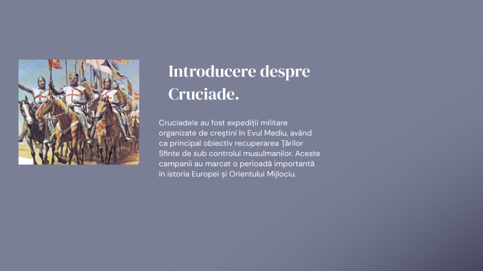 Cruciade by ..... ...... on Prezi
