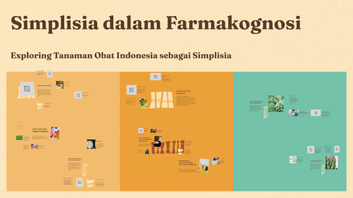 Simplisia dalam Farmakognosi X by fitri kamilia krismianti khowi on Prezi