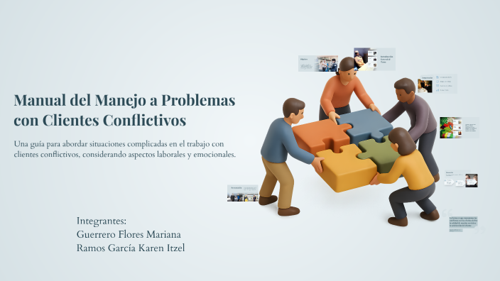 Manual del Manejo a Problemas con Clientes Conflictivos by mariana ...