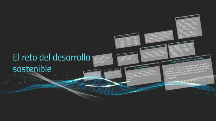 El Reto Del Desarrollo Sostenible By Santiago De La Cruz On Prezi