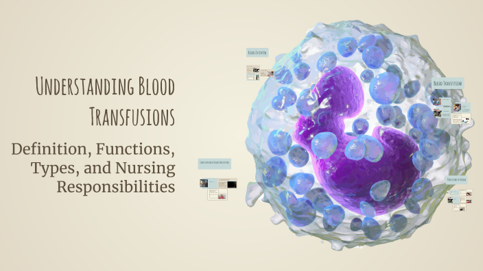 Understanding Blood Transfusions by Zoza Queen on Prezi