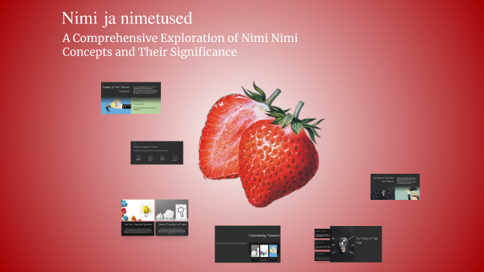 Understanding Nimi Nimi and Their Designations by Miia Elli Toom on Prezi