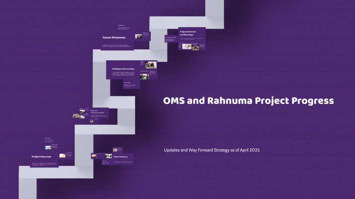 OMS and Rahnuma Project Progress by Farah Khan on Prezi
