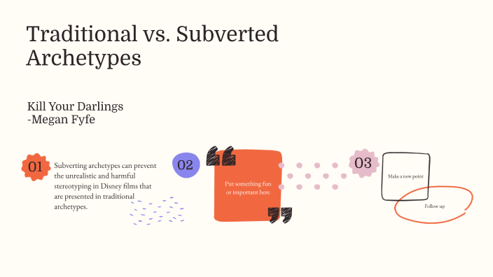 Traditional vs. Subverted Archetypes by megan fyfe on Prezi