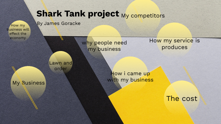 Shark tank project by James Goracke on Prezi