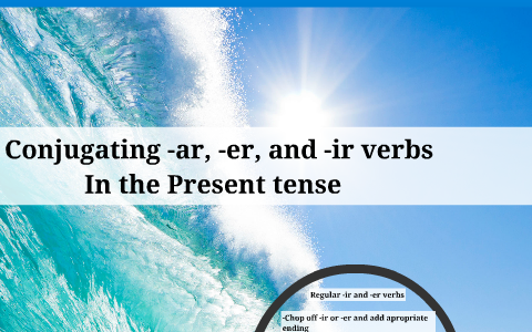 Conjugating -ar, -er, and -ir verbs by Alessandro Serpico on Prezi