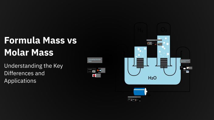 Formula Mass vs Molar Mass by reasol reasol on Prezi