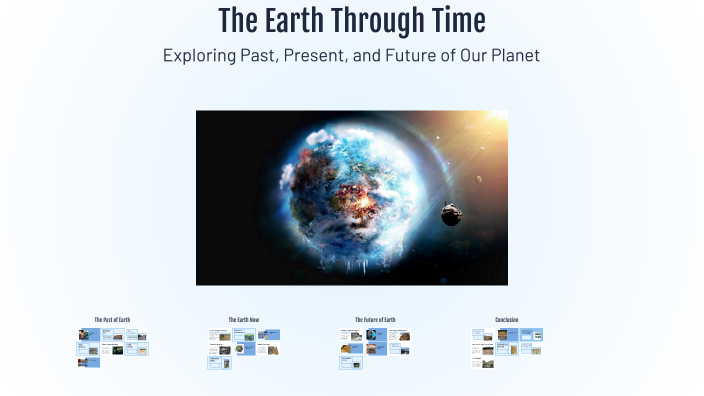 Science Research Project:"The Earth through time" -Past of Earth ...