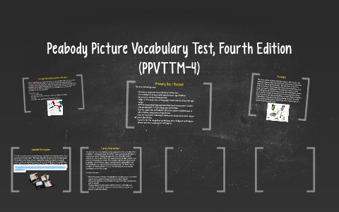 Peabody Picture Vocabulary Test, Fourth Edition by Nykia Singletary