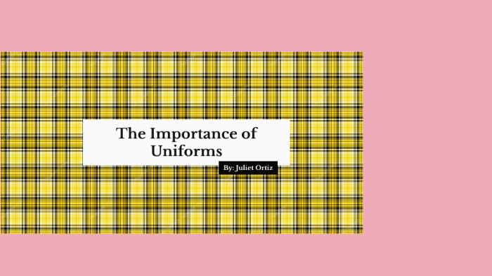 The Importance of Uniforms by Juliet Ortiz on Prezi