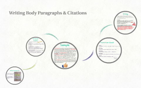 Writing Body Paragraphs & Citations by Sara Fuda on Prezi