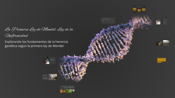 La Primera Ley de Mendel: Ley de la Uniformidad by Aurelio Guillen ...