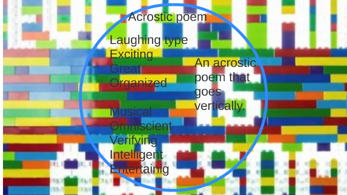 Lego movie acrostic poem by Siobhan Davis on Prezi