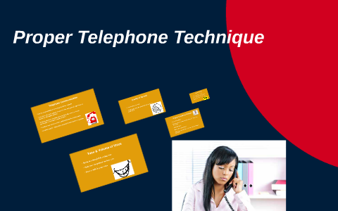 Proper Telephone Technique by Sonja Frakes on Prezi