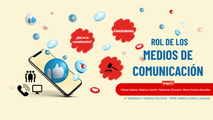 Rol De Los Medios De Comunicación By María Victoria González On Prezi