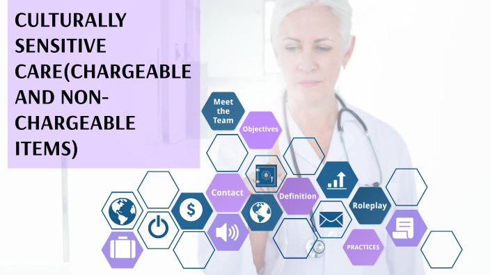 Culturally sensitive care (chargeable and non chargeable items) by ...
