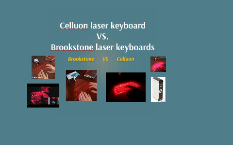 Celluon laser keyboard VS. Brookstone laser keyboards by cody leblanc ...