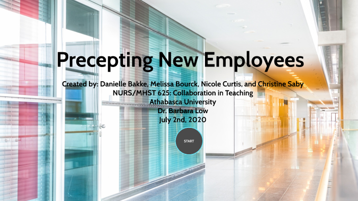 N625 Assignment: Precepting New Employees by Nicole Curtis on Prezi