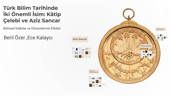 Türk Bilim Tarihinde İki Önemli İsim: Kâtip Çelebi ve Aziz Sancar by ...