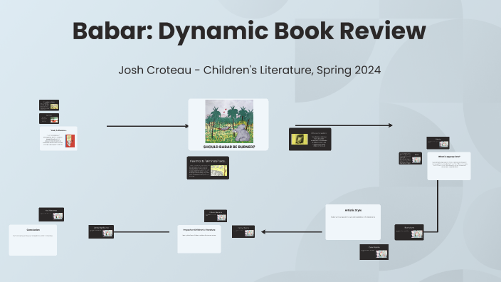 Babar: Dynamic Book Review by Josh Croteau on Prezi