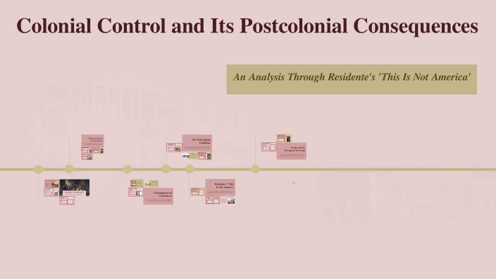 Colonial Control and Its Postcolonial Consequences by Candela Martínez ...
