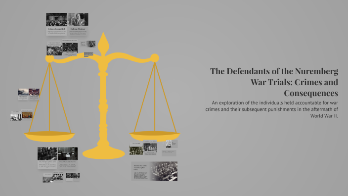 The Defendants of the Nuremberg War Trials: Crimes and Consequences by ...