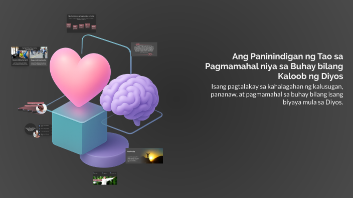 Ang Paninindigan ng Tao sa Pagmamahal niya sa Buhay bilang Kaloob ng ...