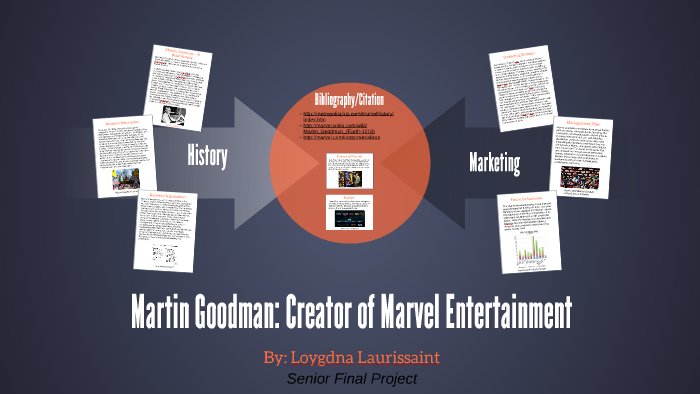 Martin Goodman: Creator of Marvel Comics by Logz Laurissaint on Prezi