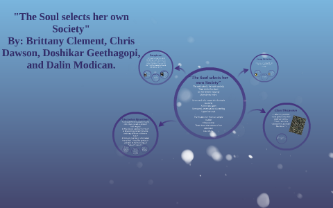 "The Soul selects her own Society" by Brittany Clement on Prezi