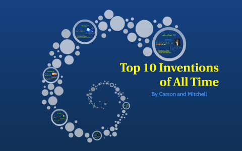 Top 10 Inventions of All Time by Nosey Ninja on Prezi