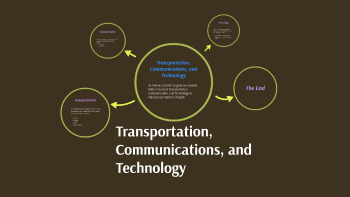Transportation, Communications, and Technology by Dalton Hanaway