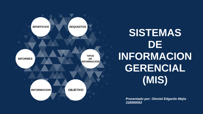 SISTEMAS DE INFORMACION GERENCIAL (MIS) by ANNIE Cantillano on Prezi