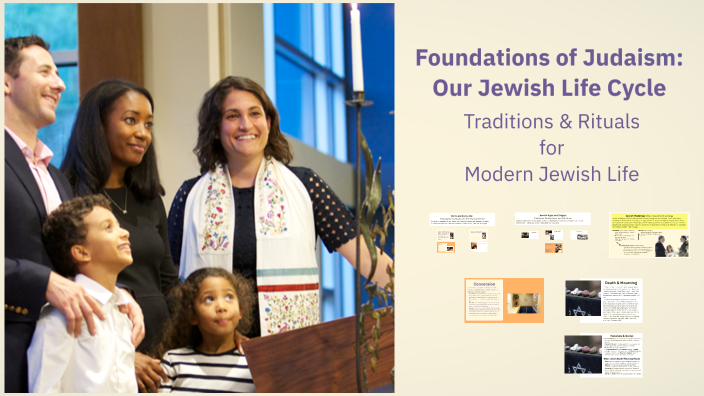 Foundations of Judaism: Jewish Life Cycle Overview by Rabbi Todd ...